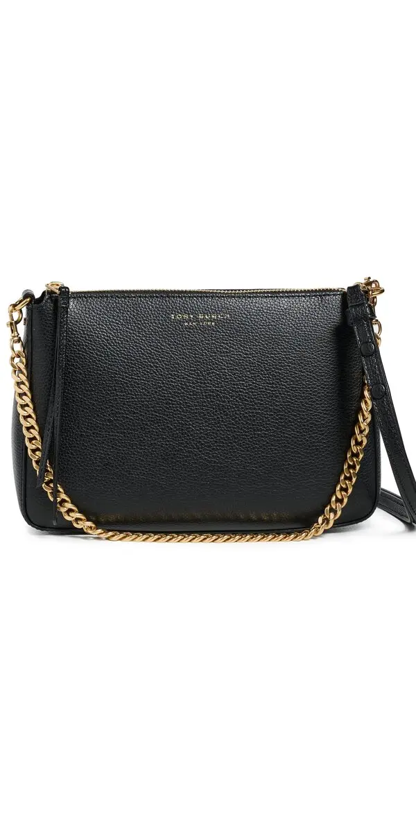 Tory Burch Perry Small Shoulder Bag - Black
