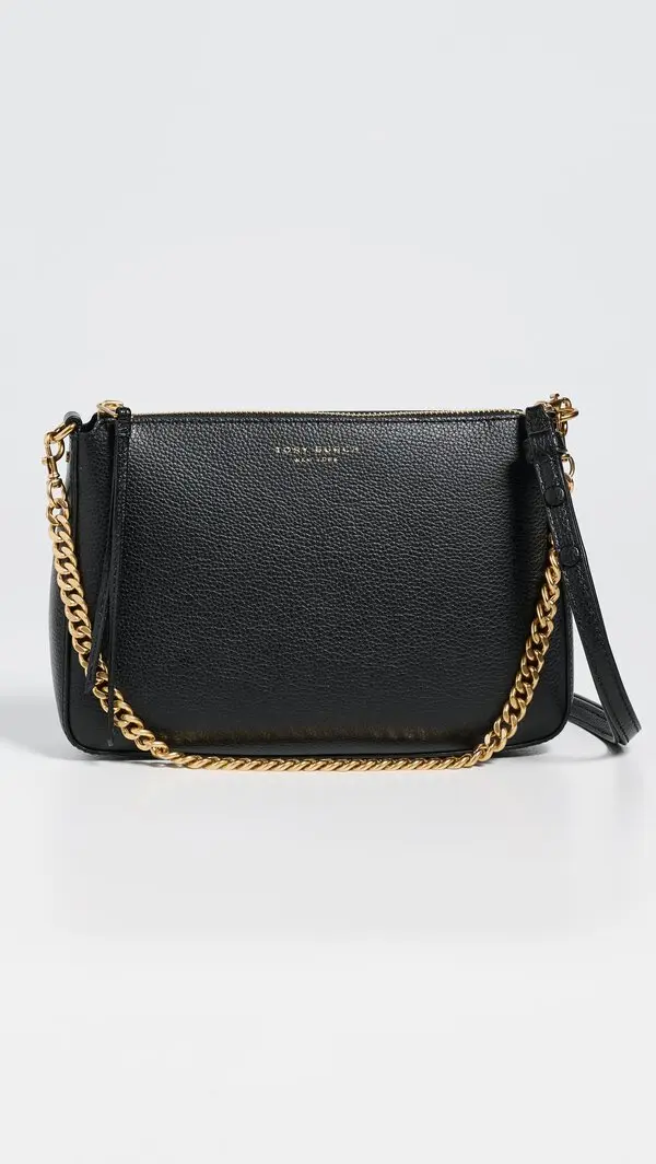 Tory Burch Perry Small Shoulder Bag - Black