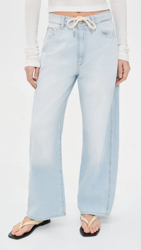 DL1961 Taylor Aura Relaxed Barrel High Rise Jeans
