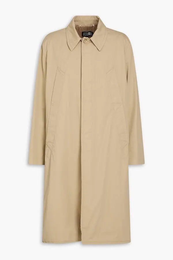 MAISON MARGIELA Cottontwill Coat - Beige