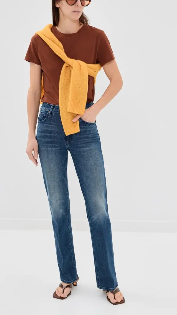 MOTHER Petite Lil Kick It Jeans - Which Is Witch
