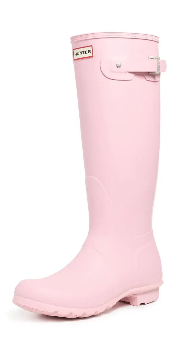 Hunter W Original Tall Boots - Light Pink 680
