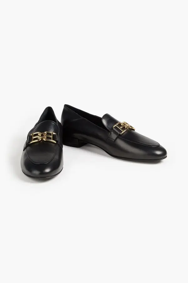 Bally Ellah Embellished Leather Loafers