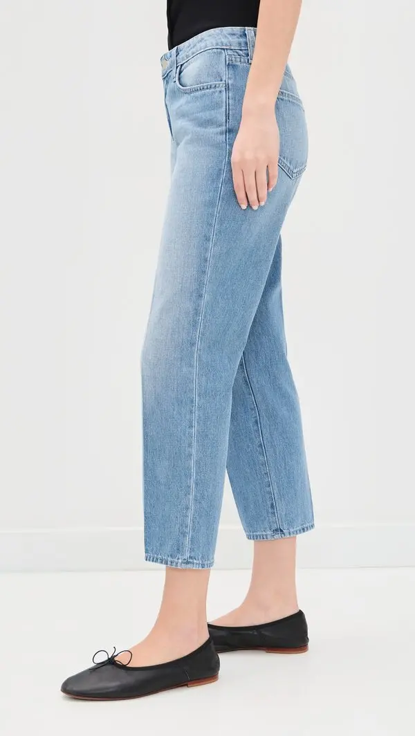 L'Agence Thalina Slouchy Straight Jeans