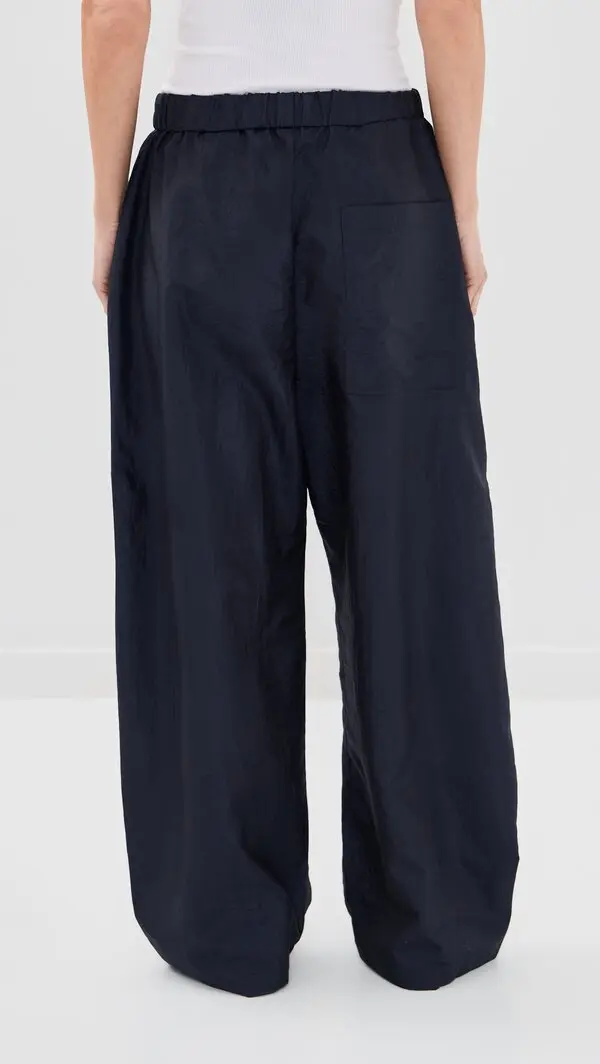 Tibi Winslow Petite Pants - Navy