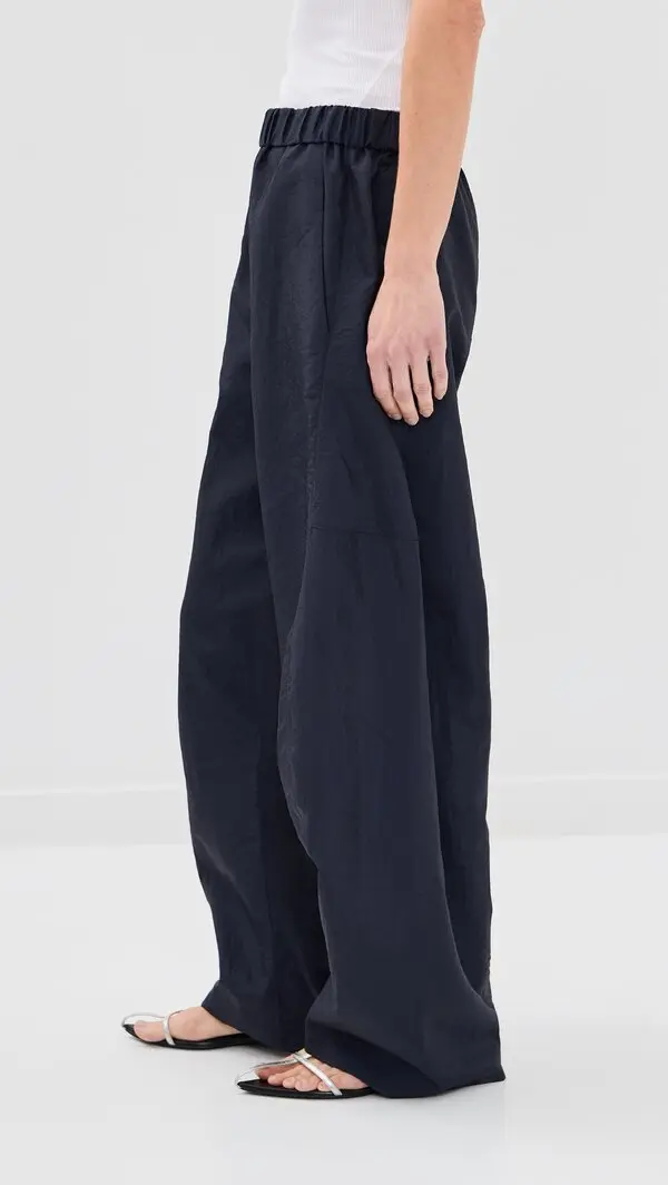Tibi Winslow Petite Pants - Navy