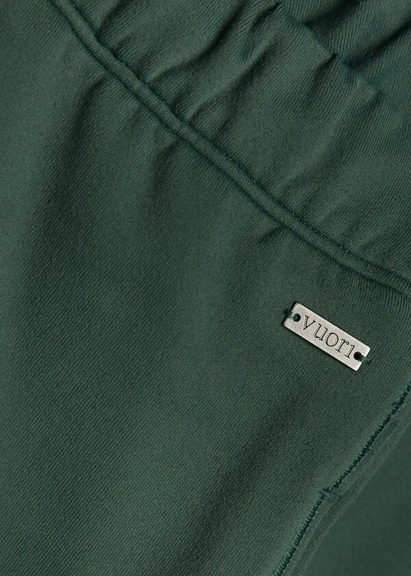 Vuori Halo Modern Stretch-jersey Sweatpants - Green