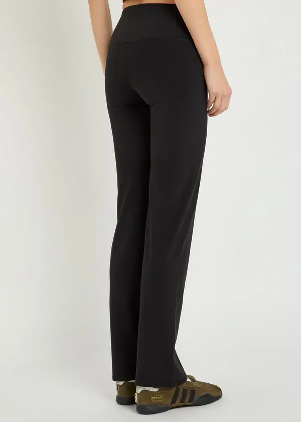 Vuori Allthefeels Stretch-jersey Straight-leg Leggings - Black