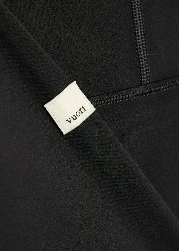 Vuori Allthefeels Stretch-jersey Straight-leg Leggings - Black