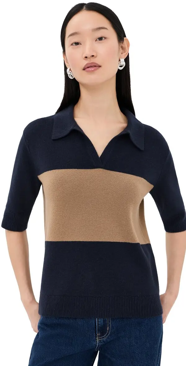 TWP Slightly Oversized Cashmere Polo