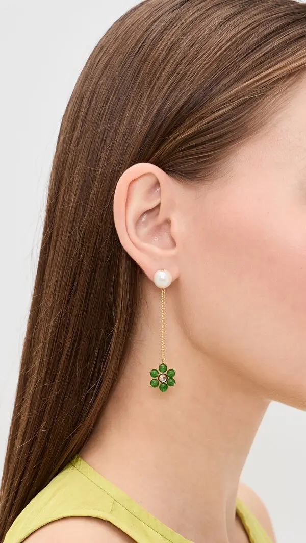 Completedworks Flower Drop Earrings