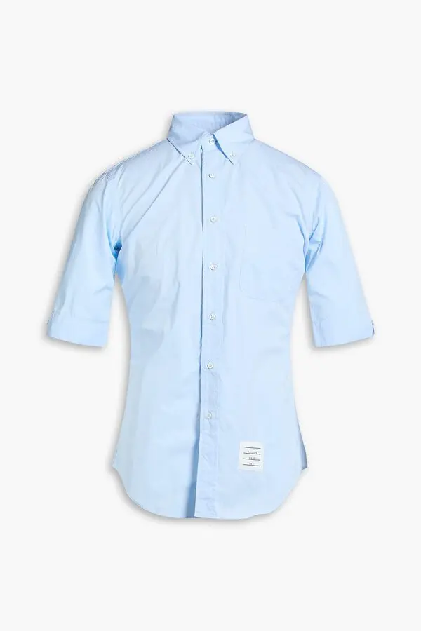 Thom Browne Cottonpoplin Shirt - Light Blue