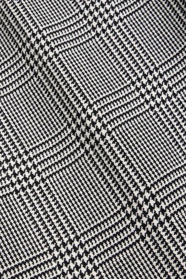 Thom Browne Tapered Prince Of Wales Checked Wool-tweed Trousers
