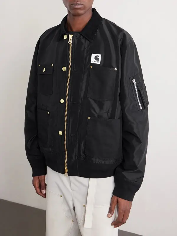 Sacai Carhartt Wip Padded Shell Bomber Jacket