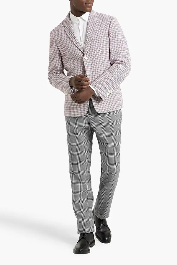 Thom Browne Checked Cottonblend Blazer