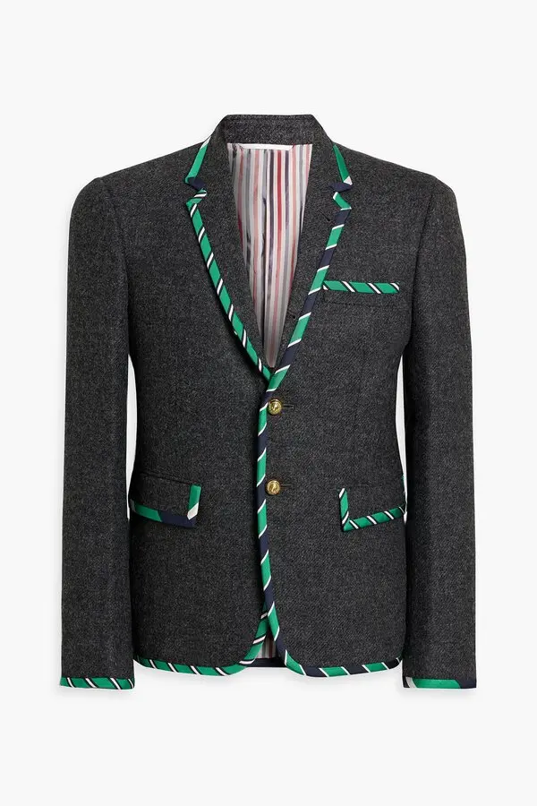 Thom Browne Striped Wool Blazer