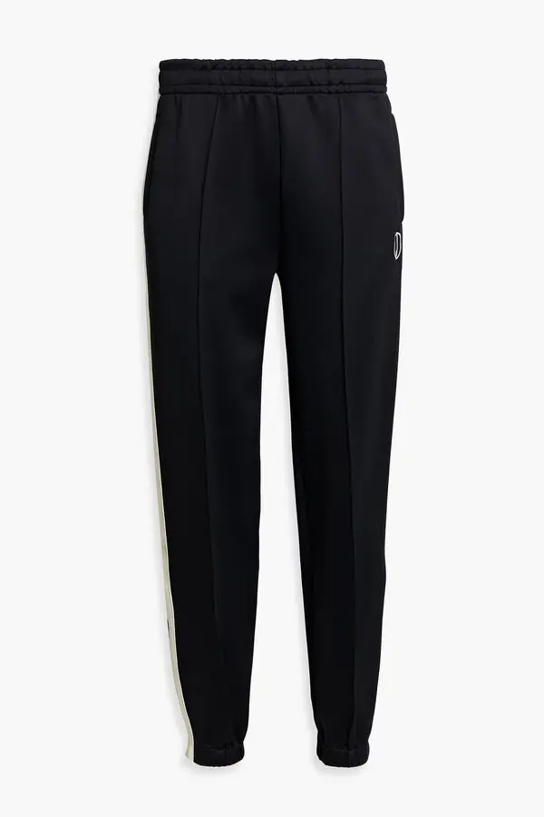 Dunhill Striped Jersey Track Pants - Black