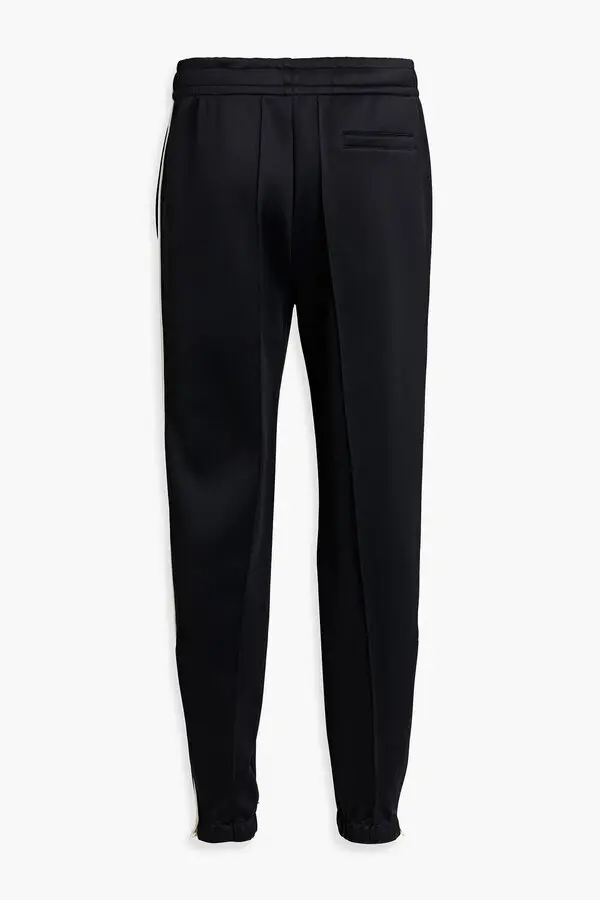 Dunhill Striped Jersey Track Pants - Black