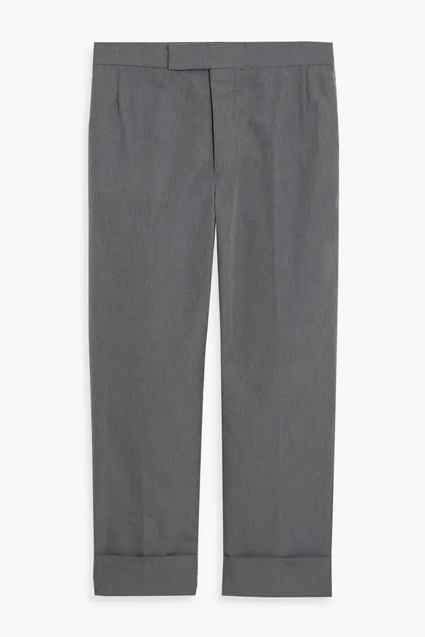 Thom Browne Tapered Woven Trousers