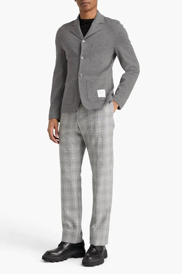 Thom Browne Wool Blazer - Gray