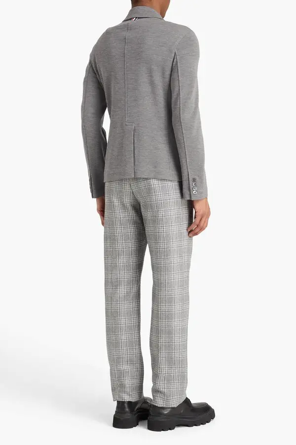 Thom Browne Wool Blazer - Gray