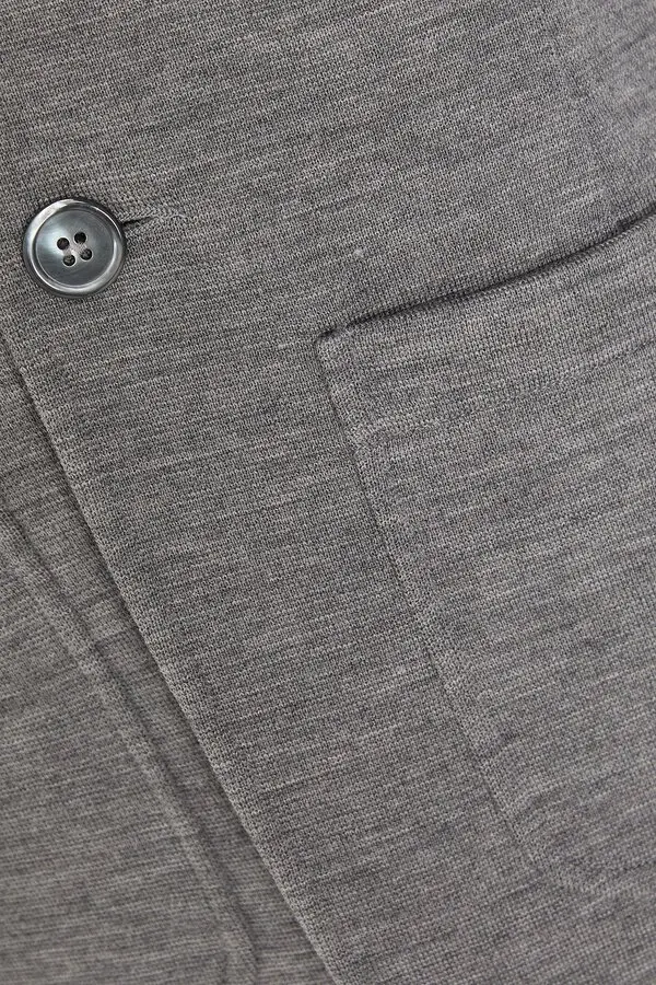 Thom Browne Wool Blazer - Gray