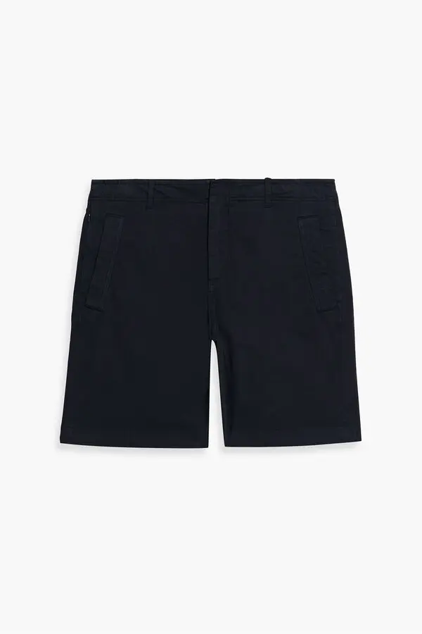 Dunhill Cotton-blend Sateen Shorts