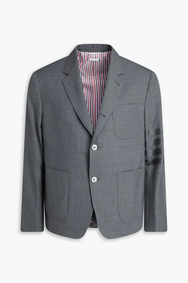 Thom Browne Striped Wool Blazer