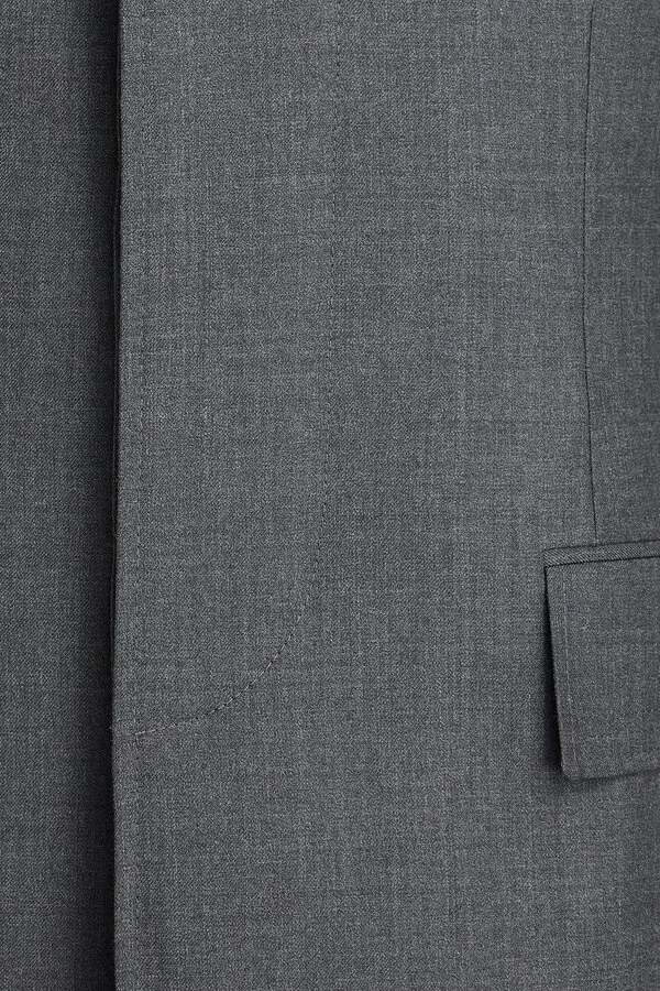 Thom Browne Wool-twill Coat - Dark Gray
