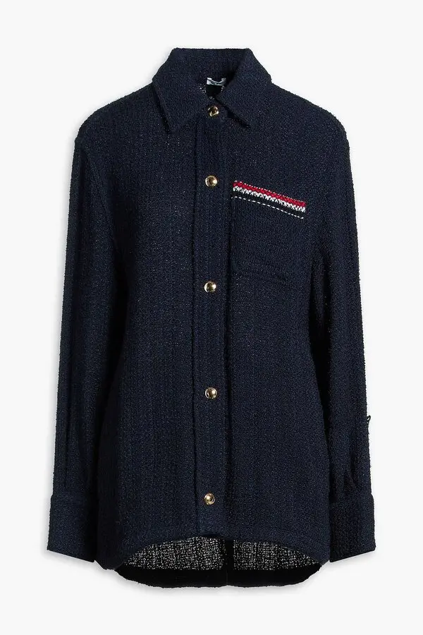 Thom Browne Cotton-blend Tweed Jacket