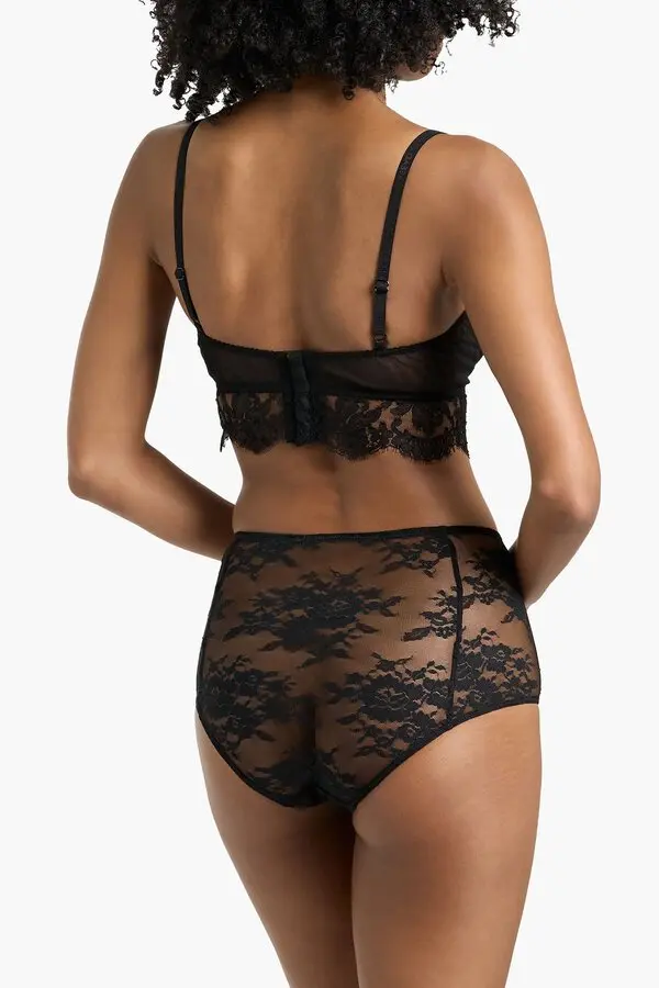 Dolce & Gabbana Lace And Tulle Underwired Bralette