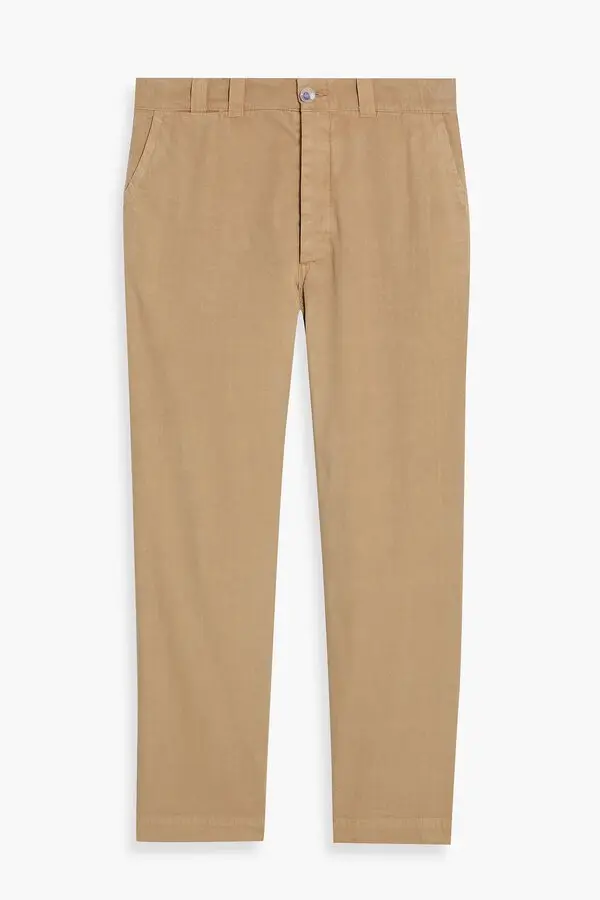 THE ELDER STATESMAN Silvano Cotton-twill Pants