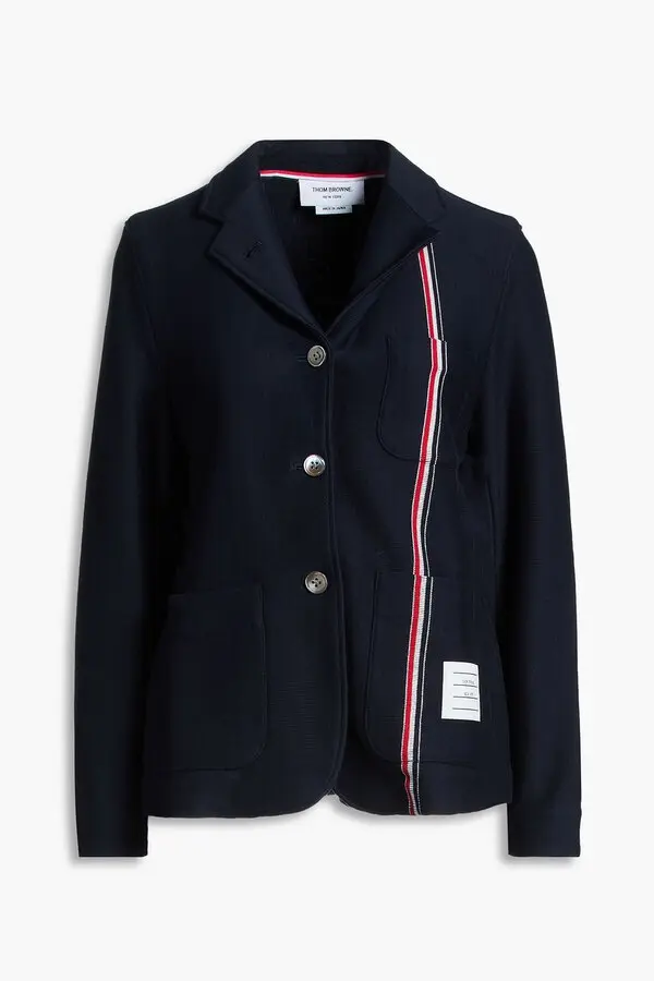 Thom Browne Striped Cotton Blazer