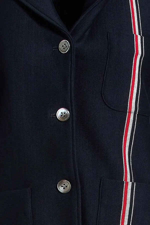 Thom Browne Striped Cotton Blazer