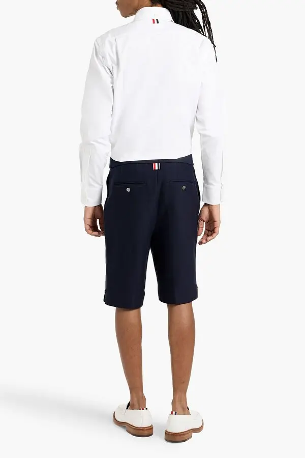 Thom Browne Striped Cotton Shorts
