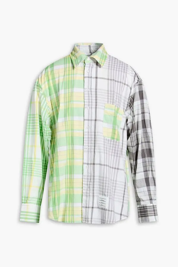 Thom Browne Checked Cotton Shirt