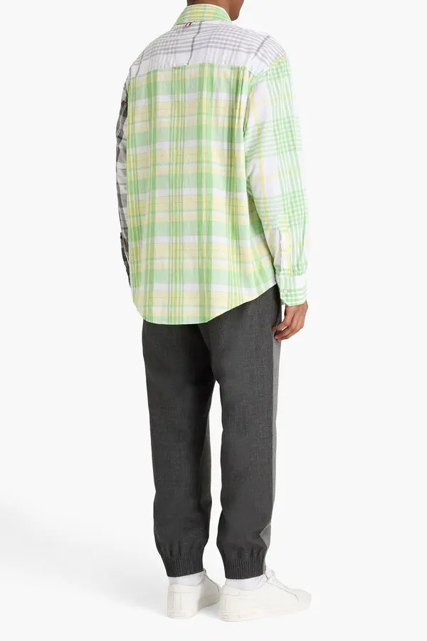 Thom Browne Checked Cotton Shirt