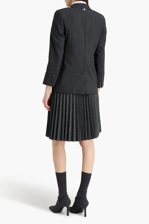 Thom Browne Wool Blazer - Dark Gray