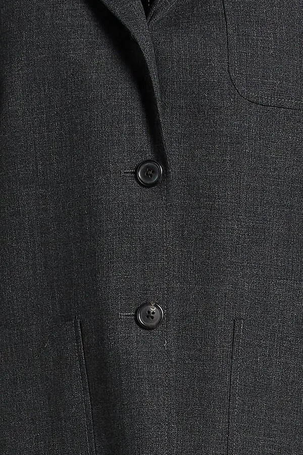 Thom Browne Wool Blazer - Dark Gray