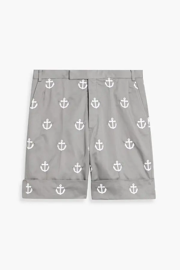 Thom Browne Cotton-twill Shorts