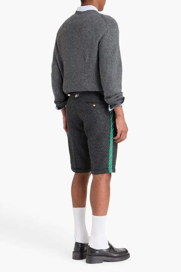 Thom Browne Wool-flannel Shorts
