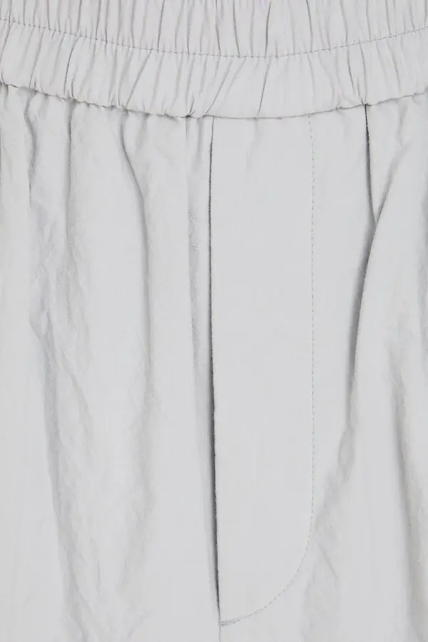 JIL SANDER Crinkled Cotton Shorts
