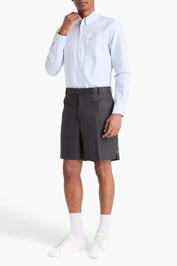 Thom Browne Wool-twill Shorts