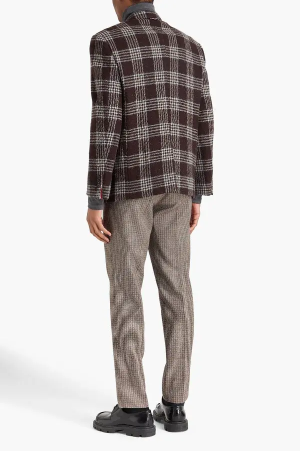 Thom Browne Checked Wooltweed Blazer
