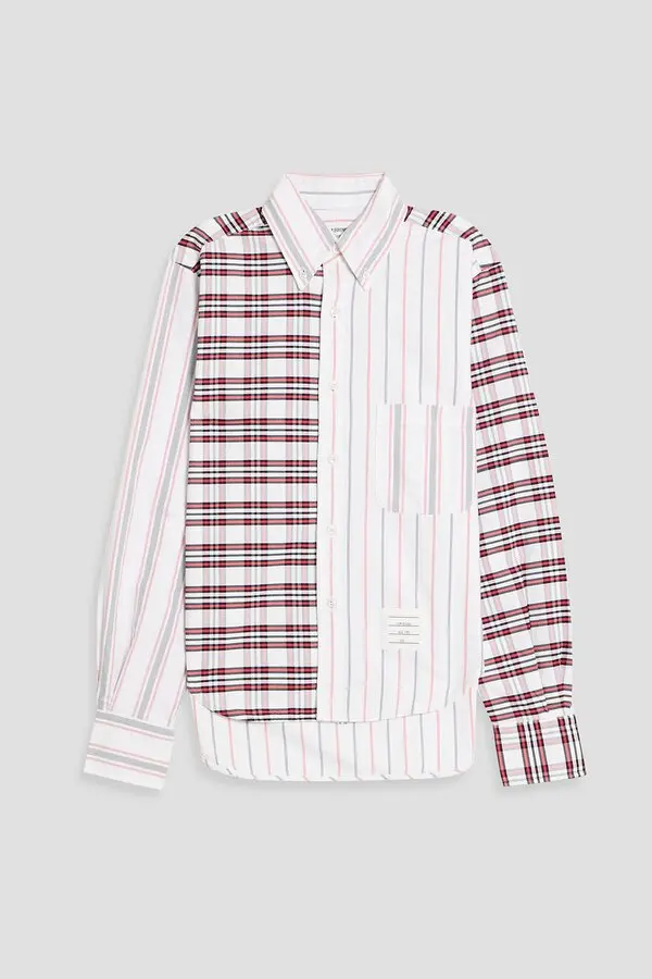 Thom Browne Printed Cotton Oxford Shirt