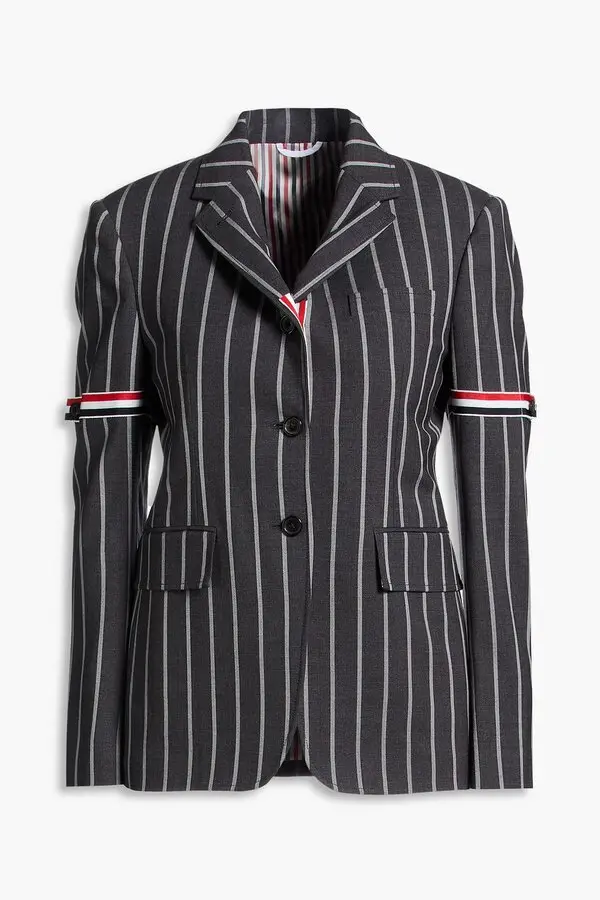 Thom Browne Striped Wool Blazer