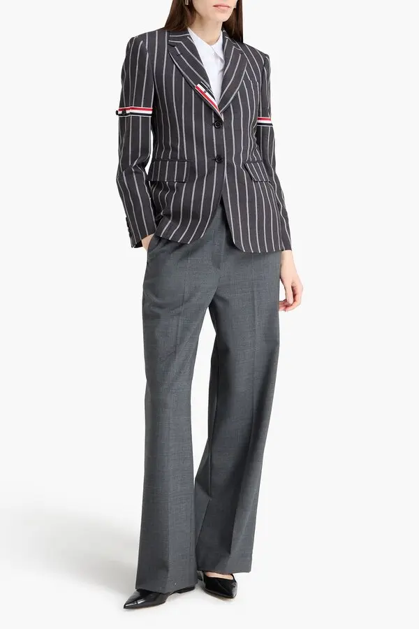 Thom Browne Striped Wool Blazer