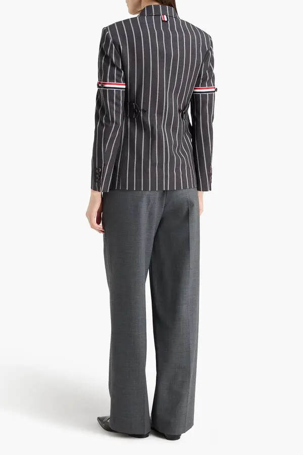 Thom Browne Striped Wool Blazer