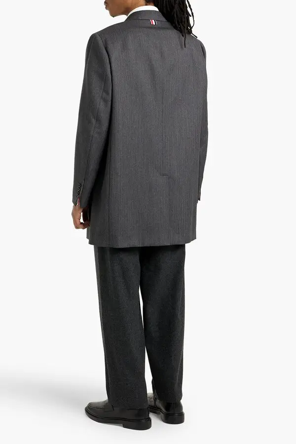 Thom Browne Herringbone Wool Blazer
