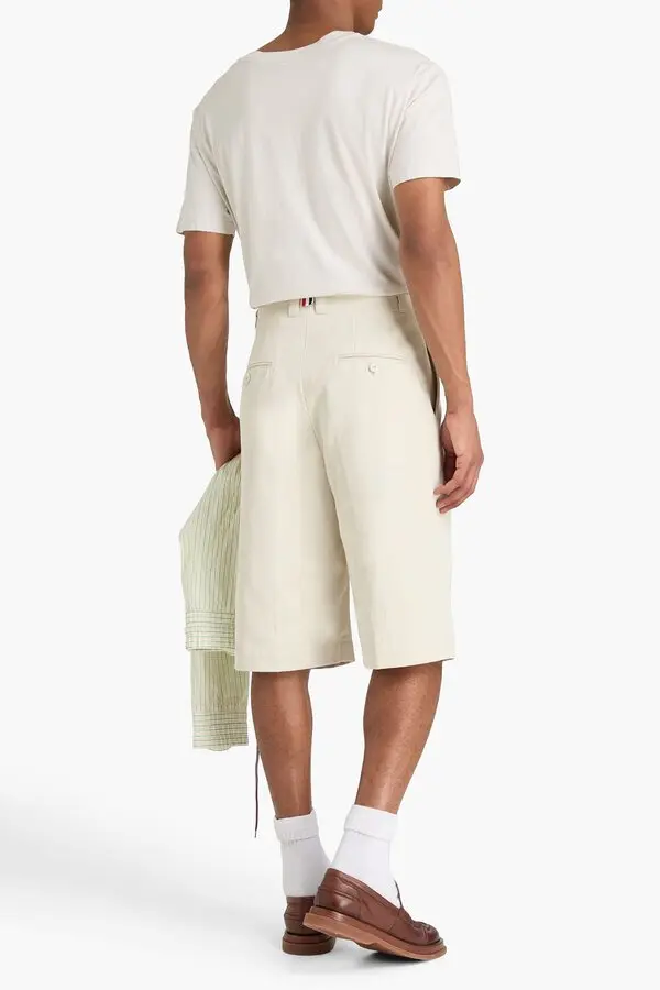 Thom Browne Cotton-gabardine Shorts